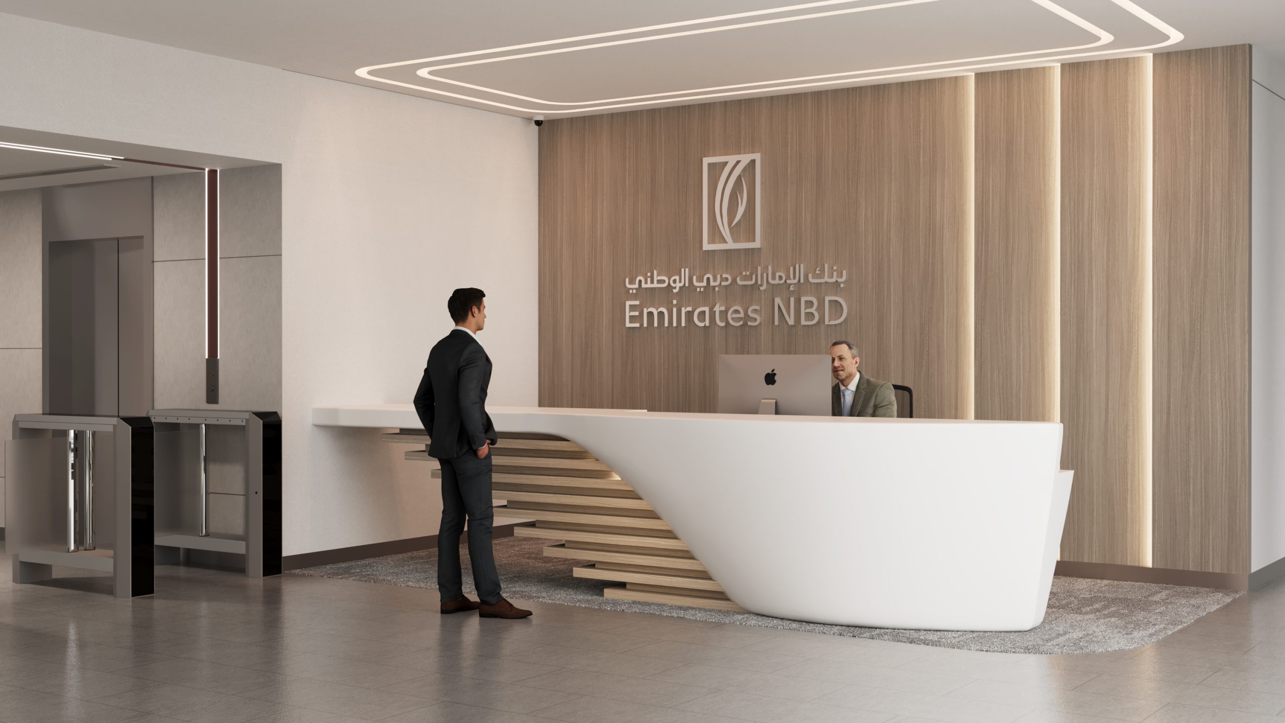 ENBD Tanfeeth Dubai - Design and Design
